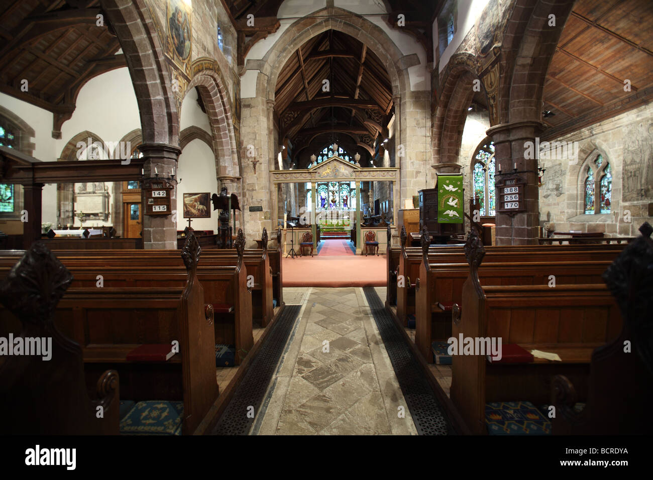 Church Interior Cross Stock Photos & Church Interior Cross Stock Images ...