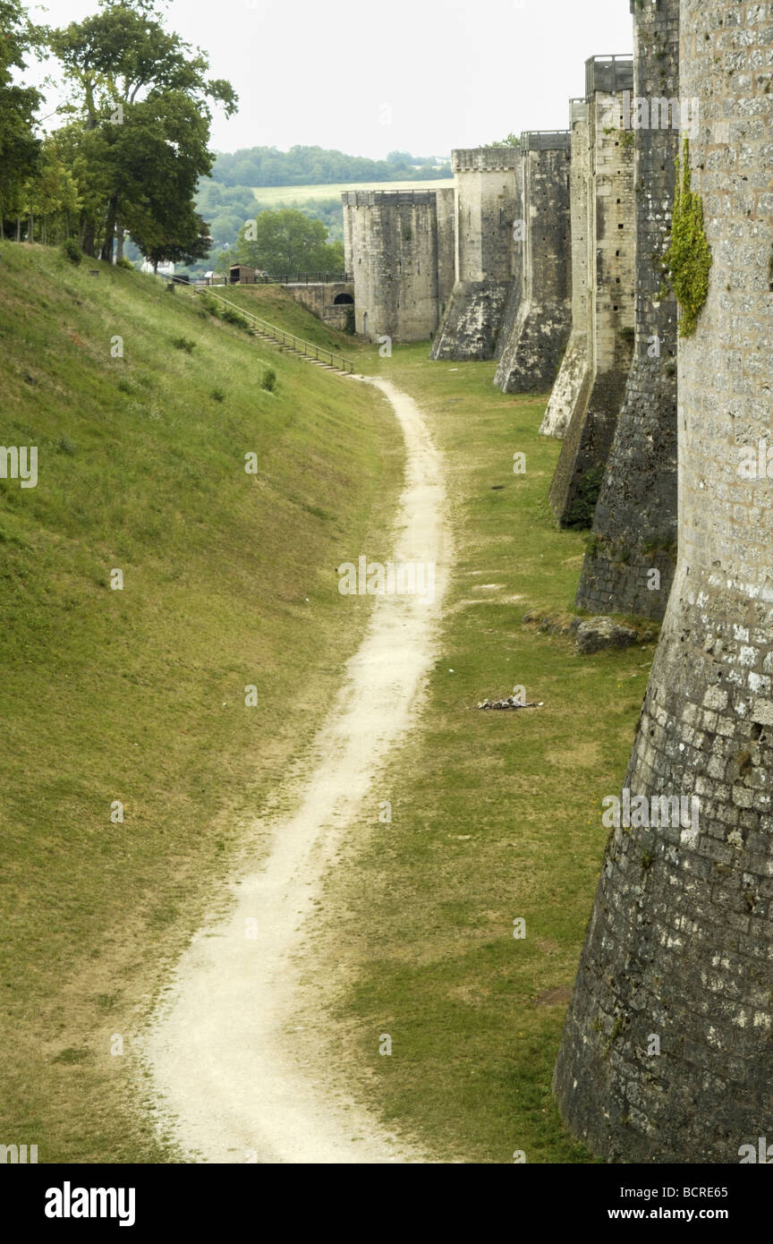 Well preserved medieval fortification at Provins France Stock Photo - Alamy