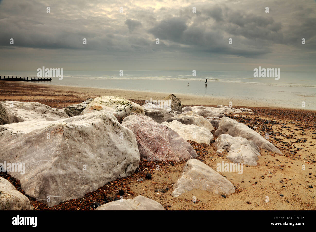 Early morning, Lancing Beach, Lancing, West Sussex Stock Photo - Alamy