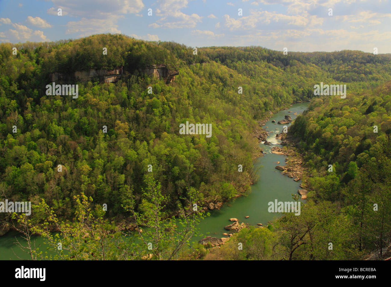 Devil s Jump Overlook Cumberland River Big South Fork National River ...