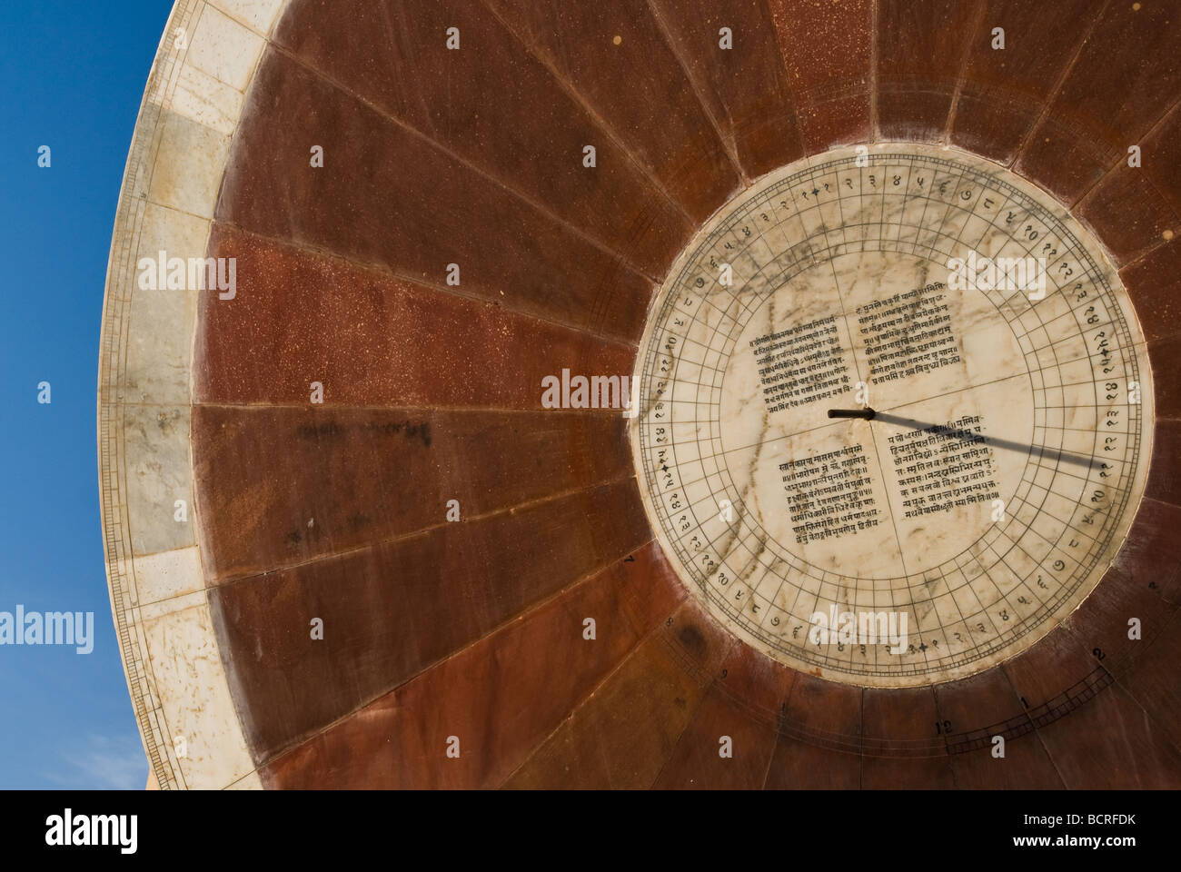 One of the instruments in Jantar Mantar observatory, Jaipur, India ...