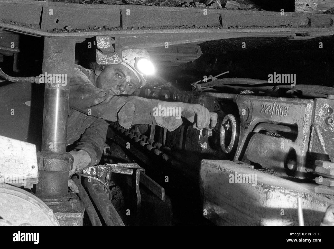 Granville Colliery miner working on the coal seam in the 1970s PICTURE ...