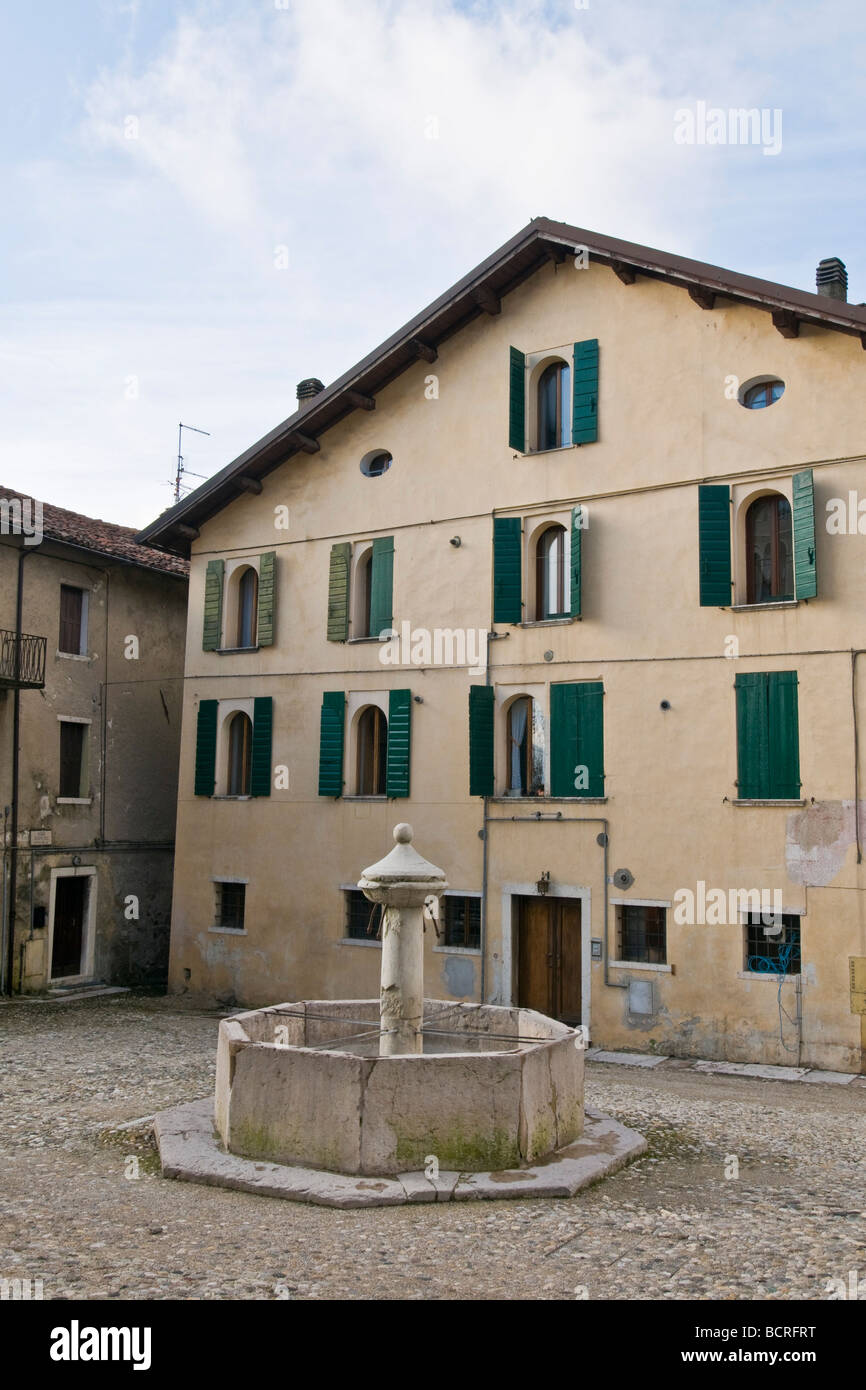 Historical centre Feltre Belluno Italy Stock Photo - Alamy