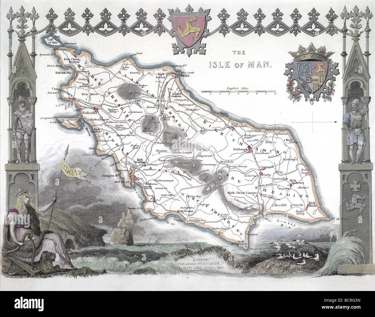 Isle of man map hi-res stock photography and images - Alamy