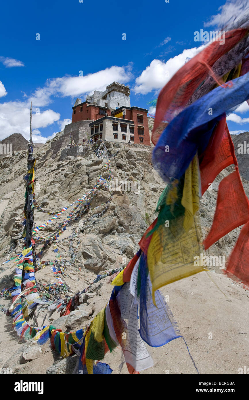 Namgyal Tsemo Gompa. Leh. Ladakh. India Stock Photo - Alamy