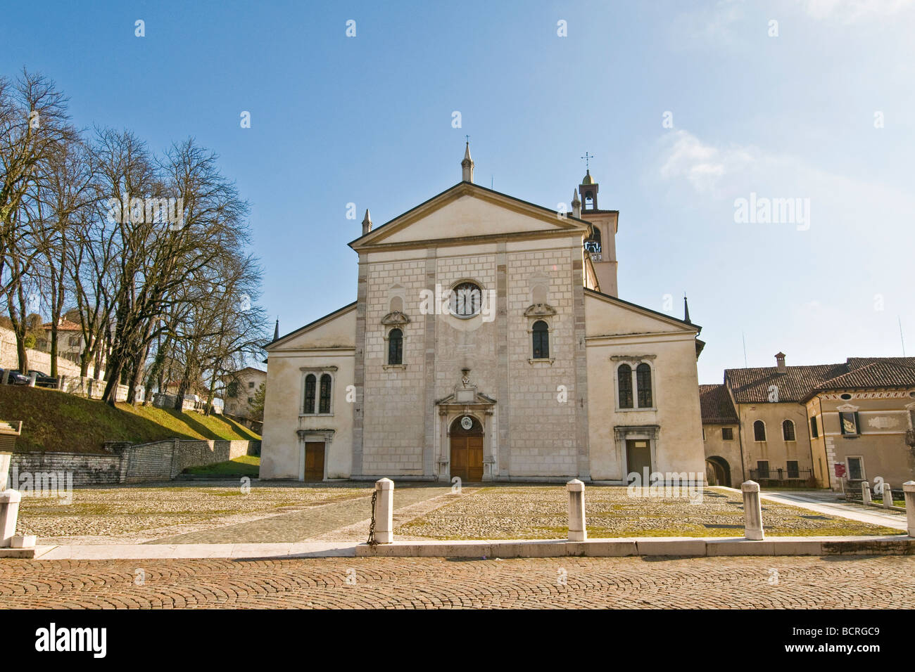 Cathedral Feltre Belluno Italy Stock Photo - Alamy