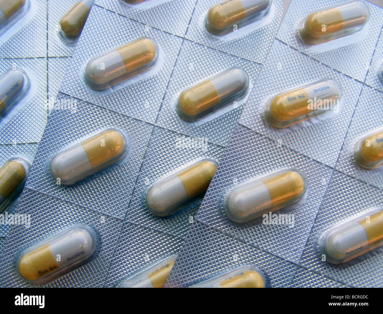 genuine Tamiflu 75mg, an anti-viral drug used in the treatment and ...