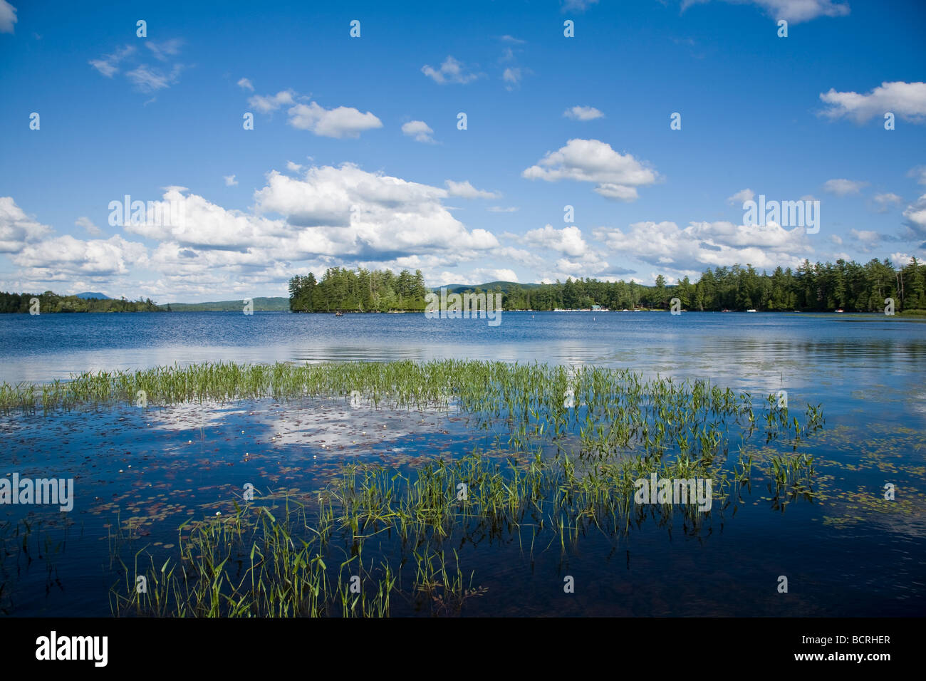 [Raquette Lake in the Adirondack Mountains of New York Stock Photo - Alamy