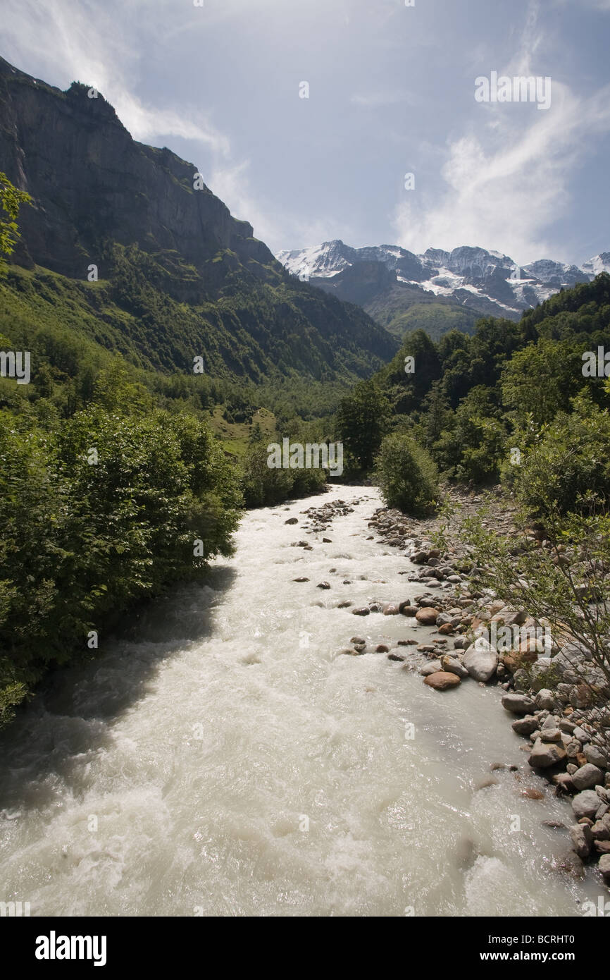 River in the alps Stock Photo - Alamy