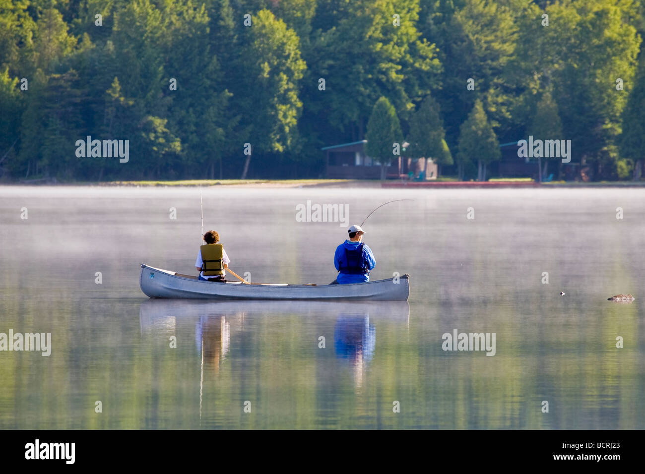 Adirondack park canoe hi-res stock photography and images - Alamy