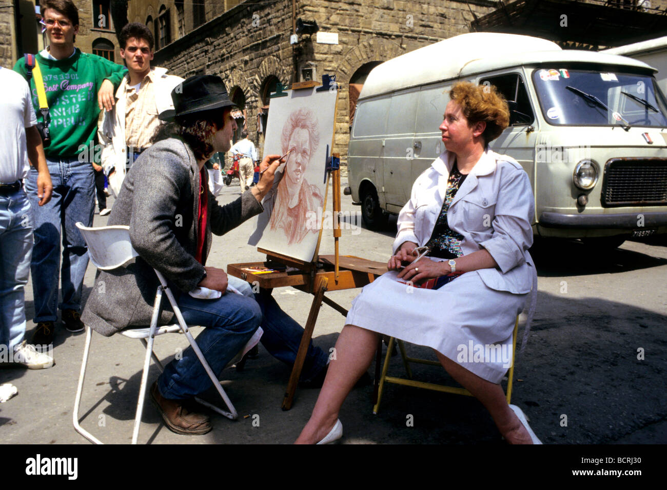 Artist florence hi-res stock photography and images - Alamy