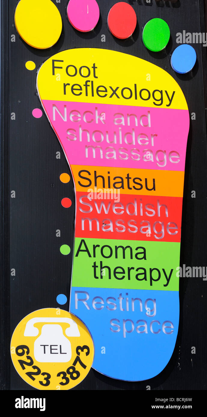 A Colorful Foot Symbol Stock Photo - Alamy