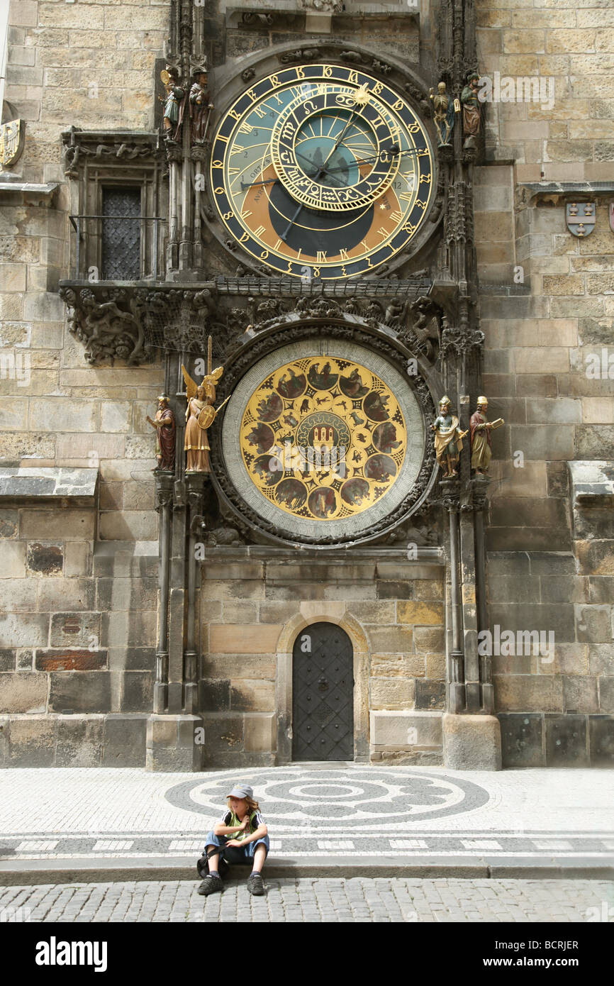 The Prague Astronomical Clock or Prague Orloj is a medieval ...