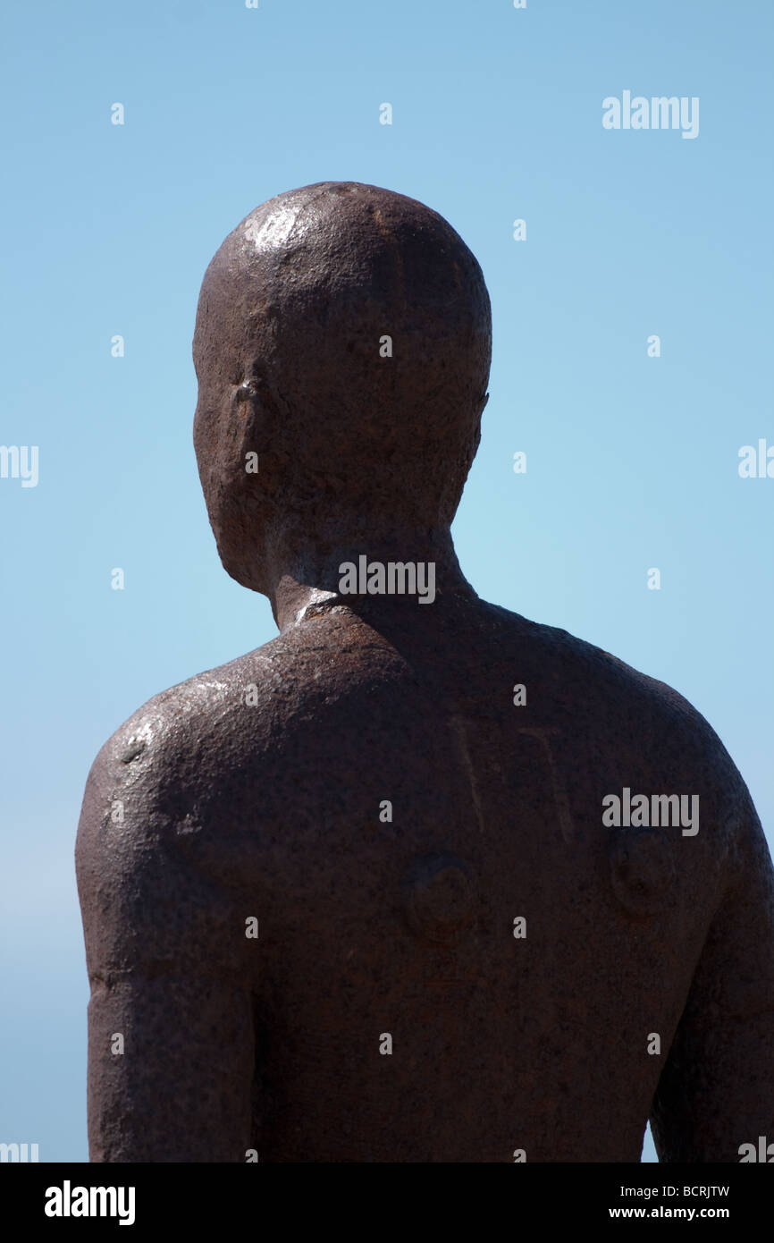 Antony Gormley 'Another Place' statues Stock Photo - Alamy
