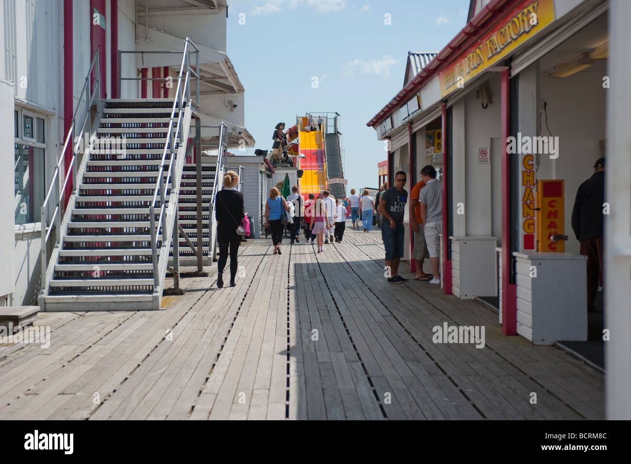 A view of a pier Stock Photo - Alamy