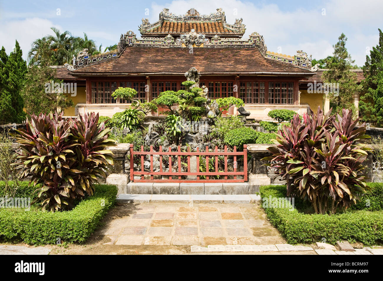 Building in The Imperial City Complex in Hue, Vietnam Stock Photo - Alamy