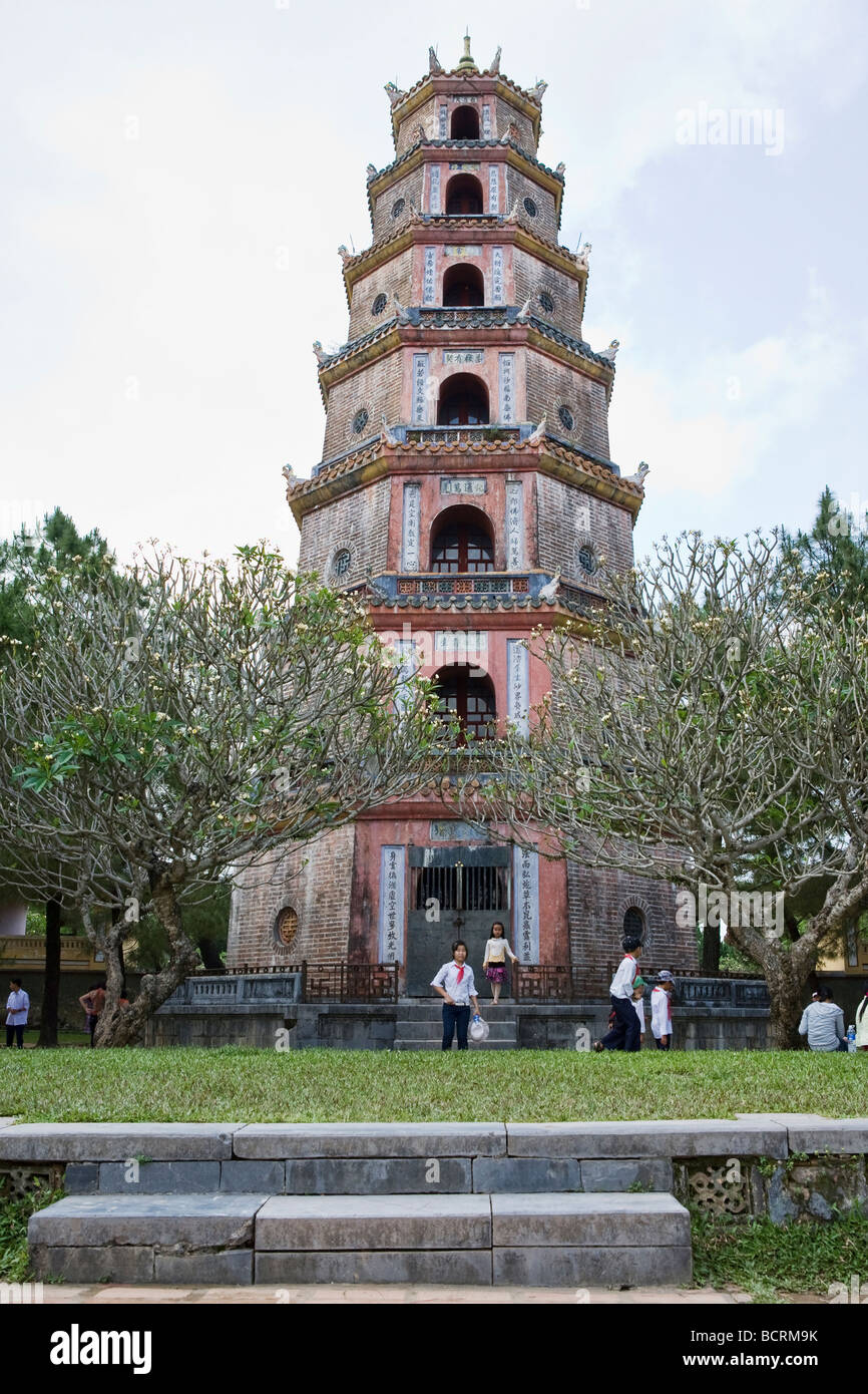 Thien Mu Pagoda in Hue, Vietnam Stock Photo - Alamy