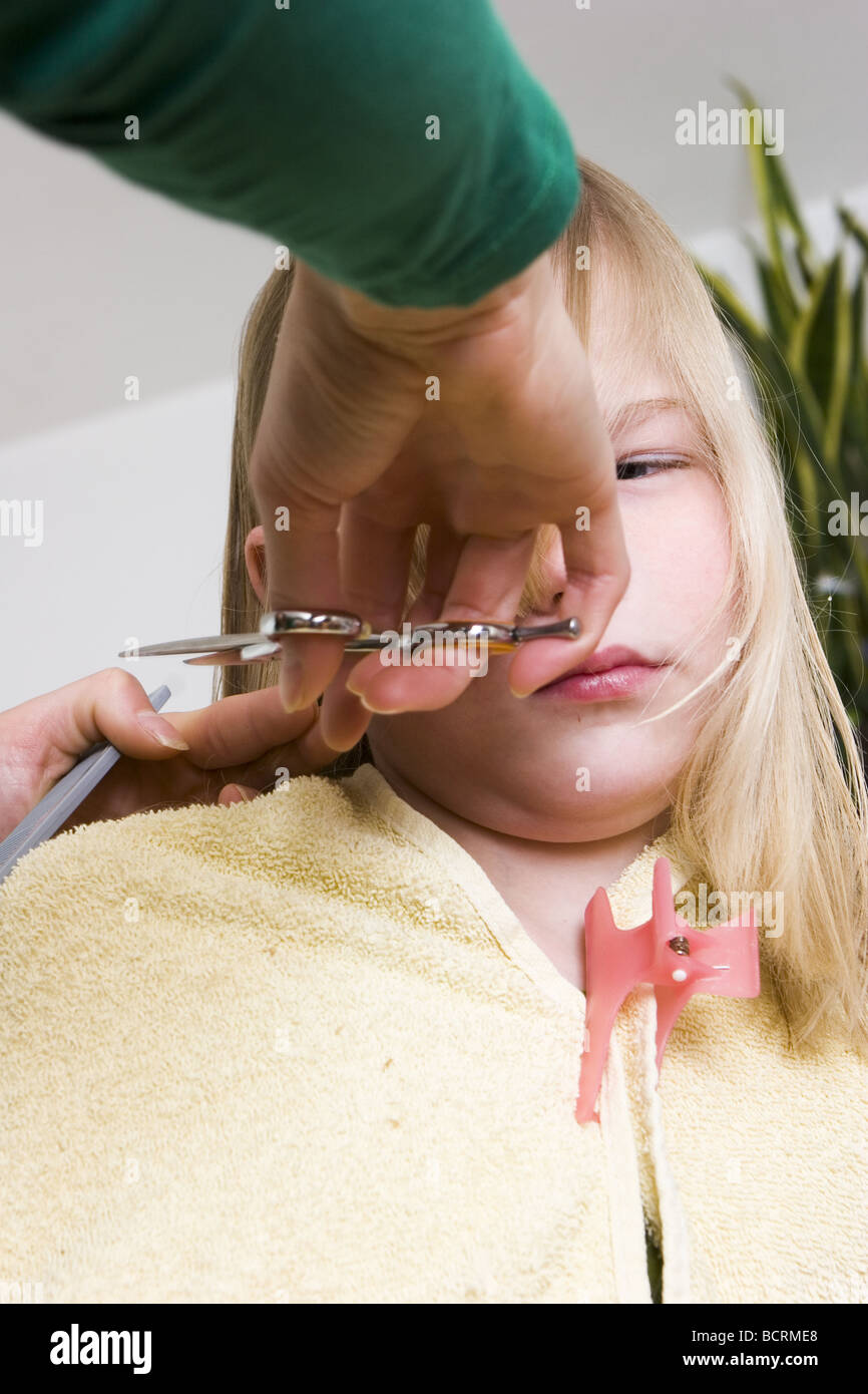 Fear of the hairdresser hi-res stock photography and images - Alamy
