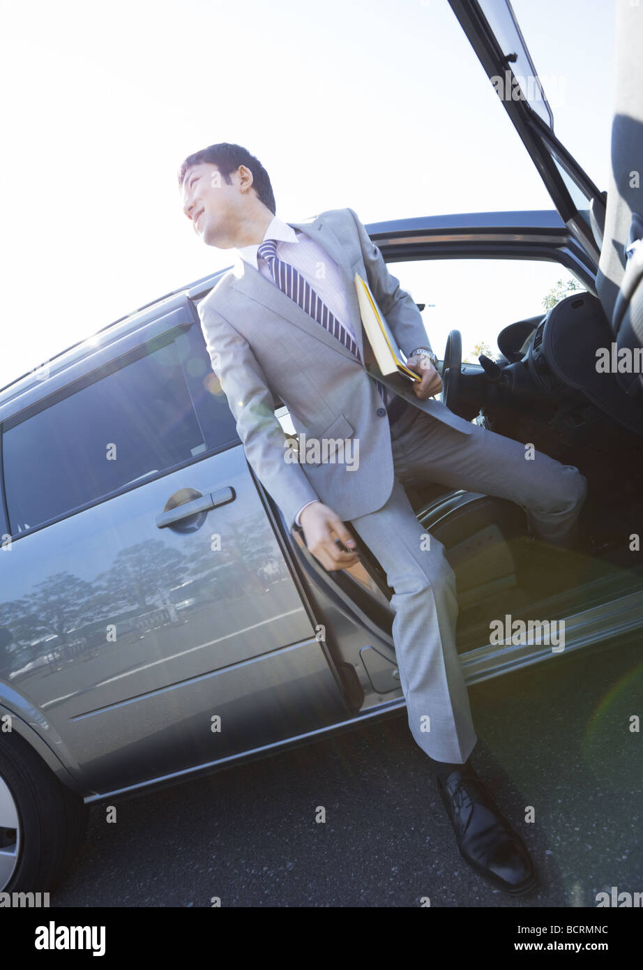Getting off car business hi-res stock photography and images - Alamy