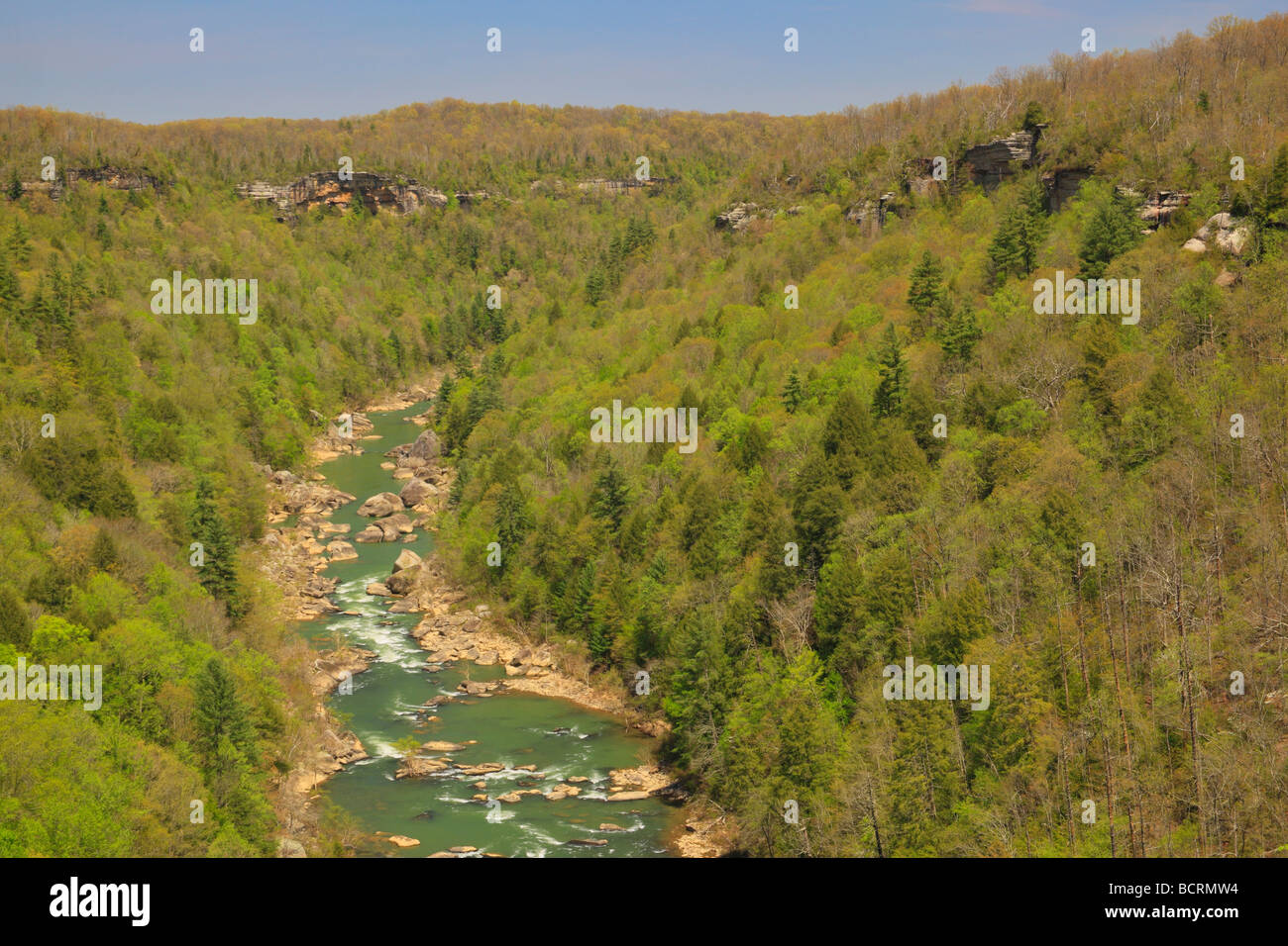 View from Honey Creek Overlook Big South Fork National River and ...