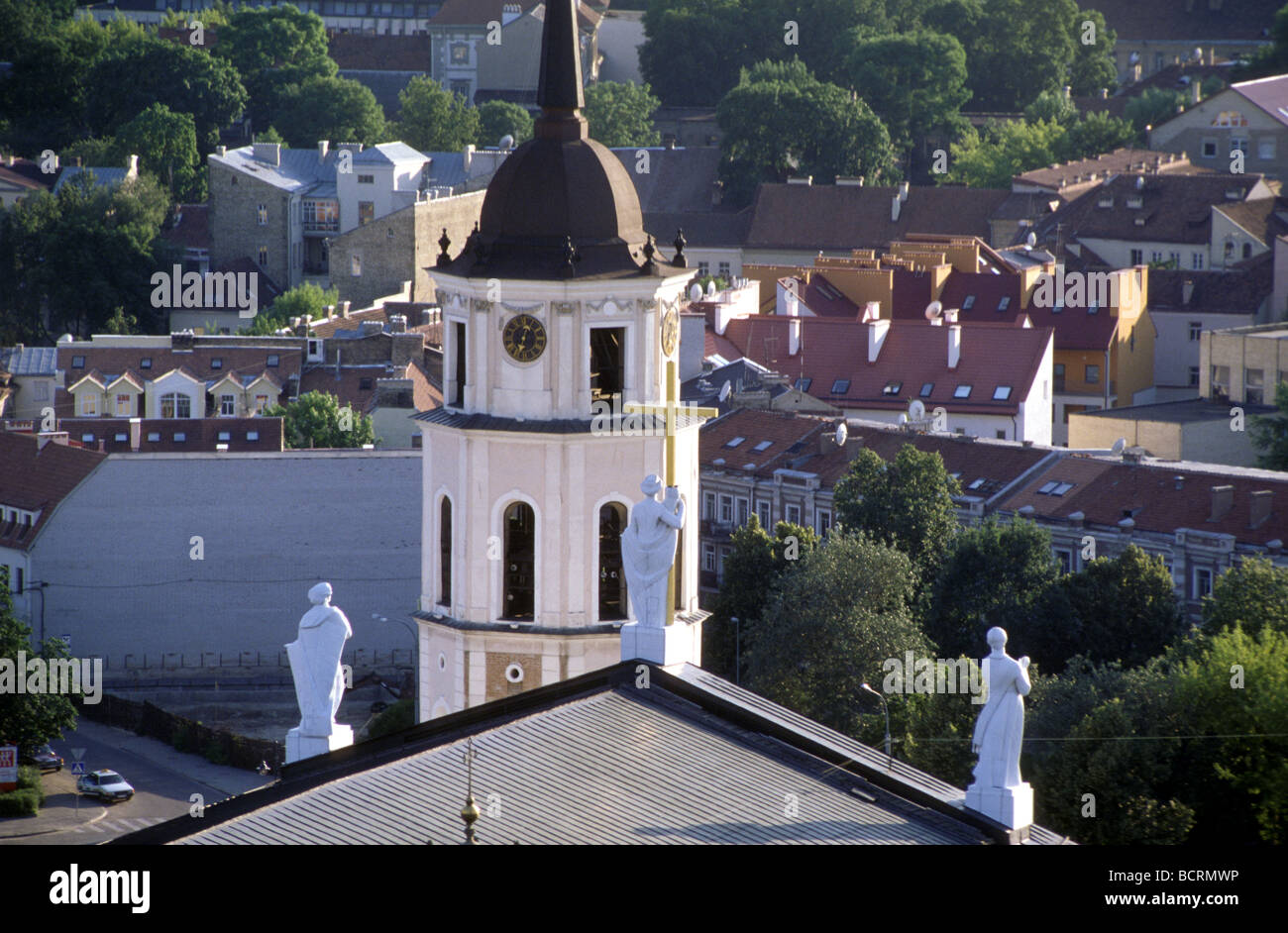 vilnius cathedral lithuania Stock Photo - Alamy