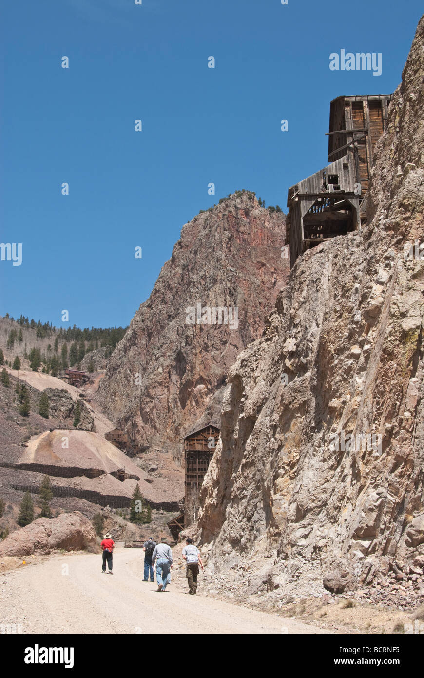 Old mining structures hi-res stock photography and images - Alamy