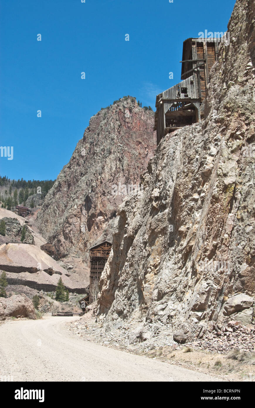 Old mining structures hi-res stock photography and images - Alamy