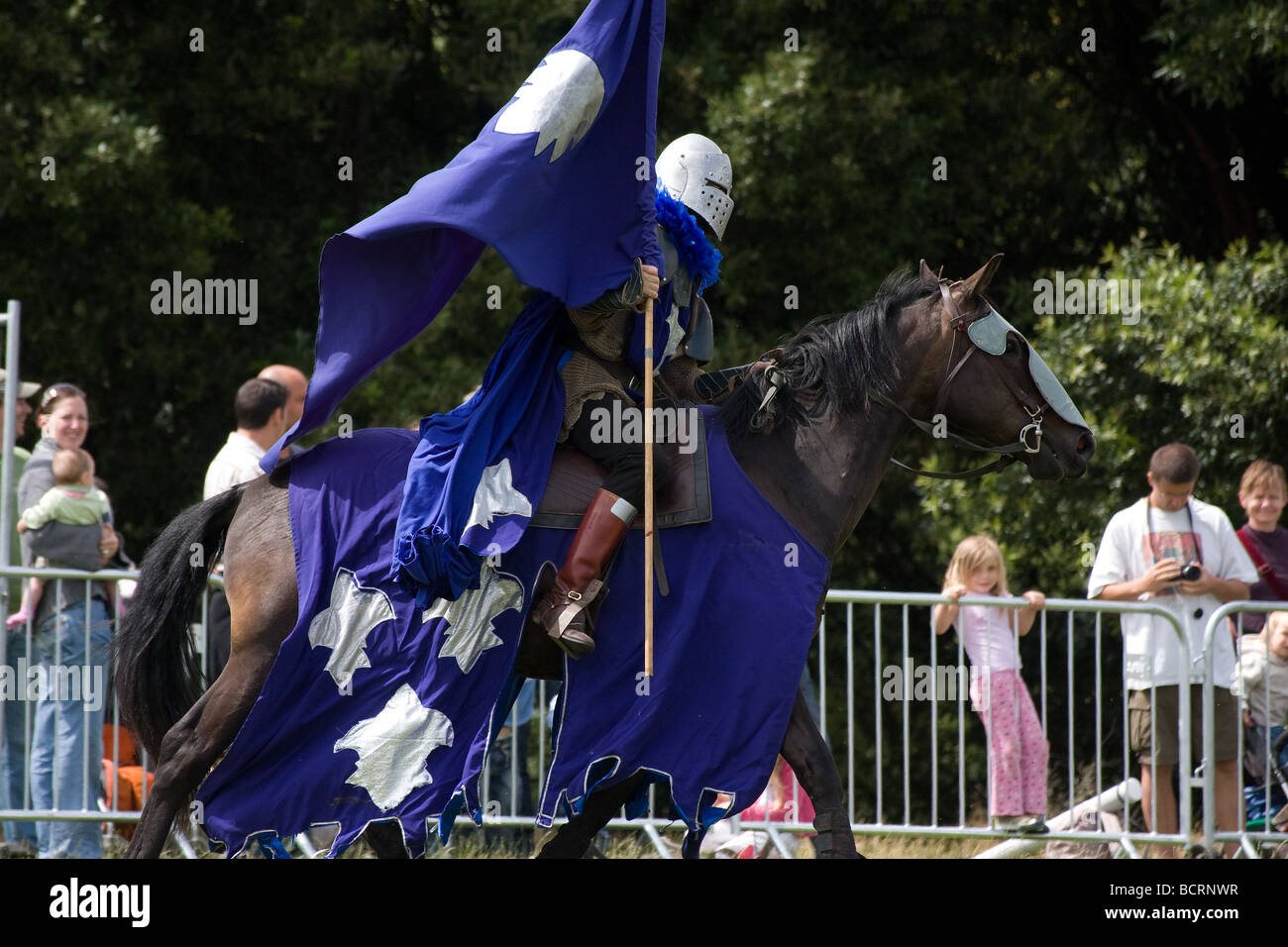 blue knight joust medieval jousting competition Lambeth Country Show ...