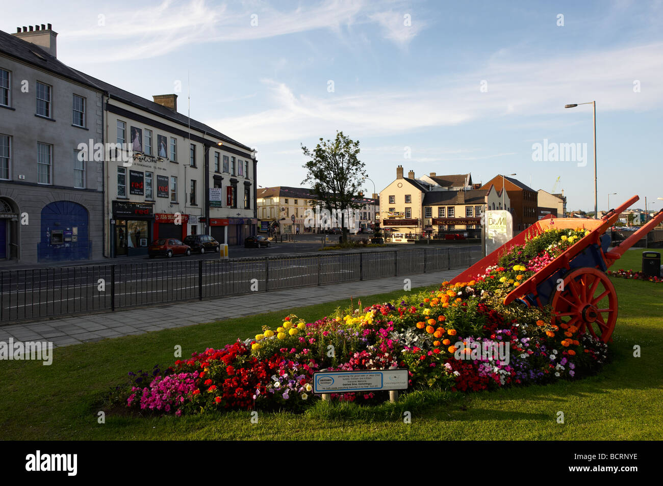 Carrickfergus Town view from Carrickfergus Castle County Antrim ...