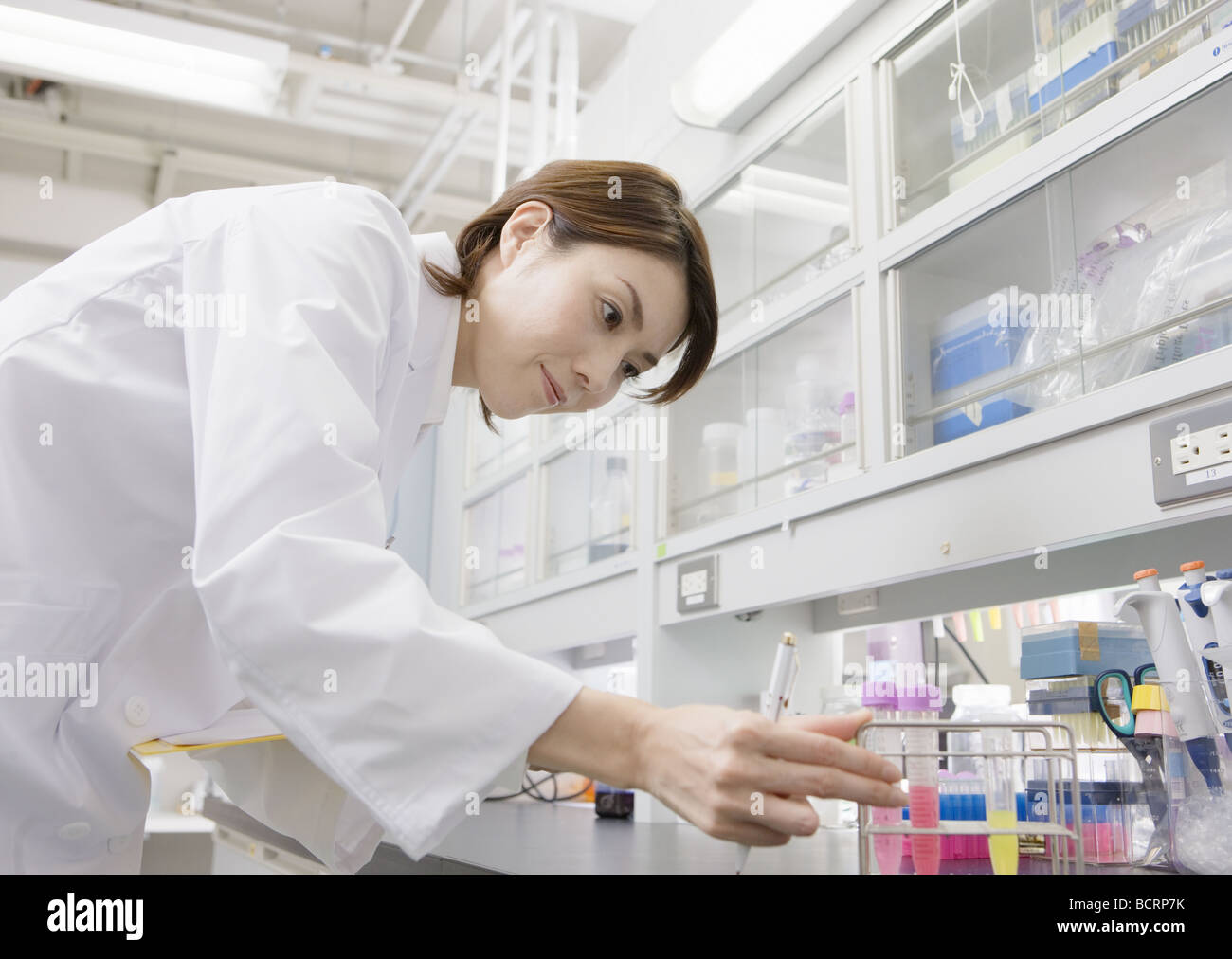A researcher doing experiment Stock Photo - Alamy