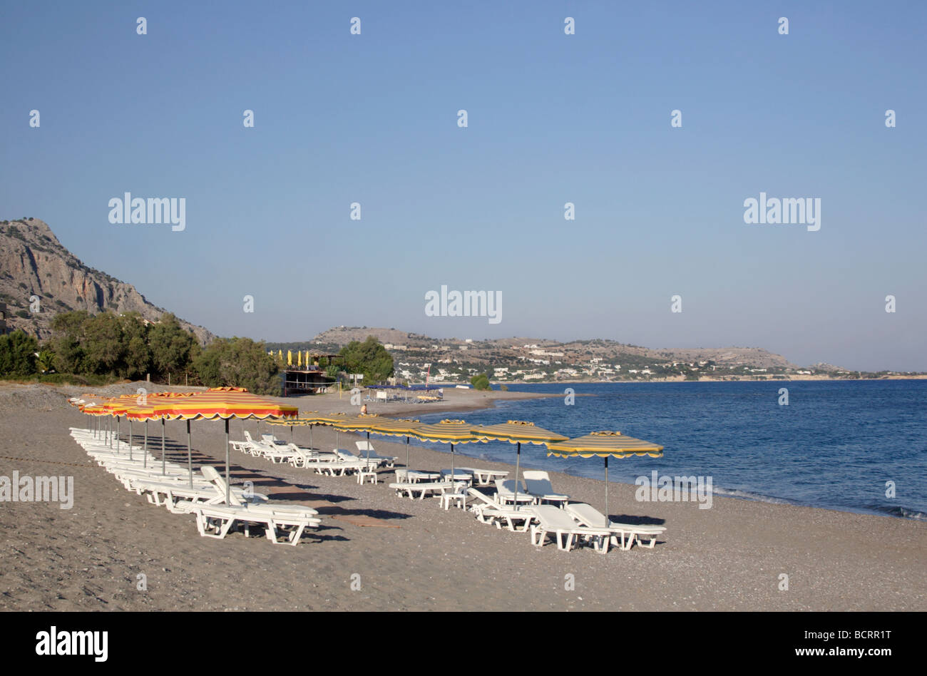 Beaches in rhodes hi-res stock photography and images - Alamy