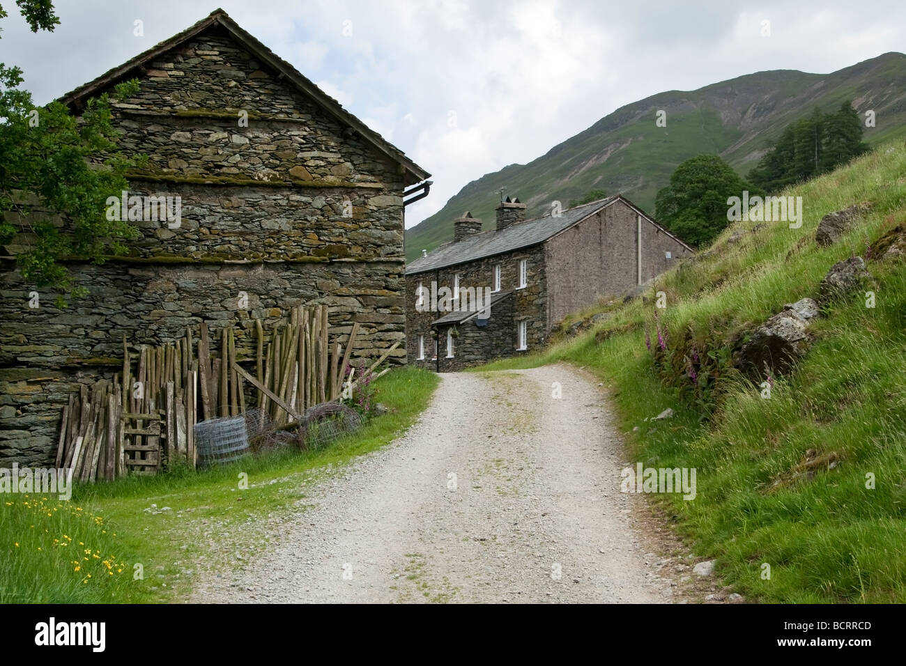 An old cumbrian farm Stock Photo - Alamy