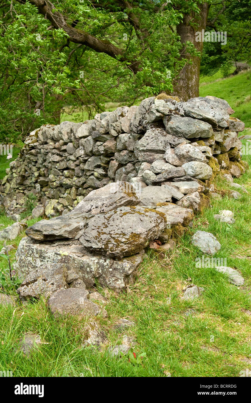 Dry stone wall lake district hi-res stock photography and images - Alamy