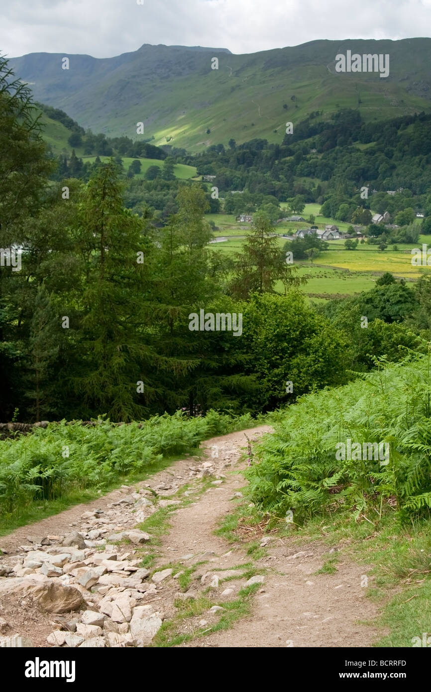 A Lakeland scene, Cumbria, Lake District, UK Stock Photo - Alamy