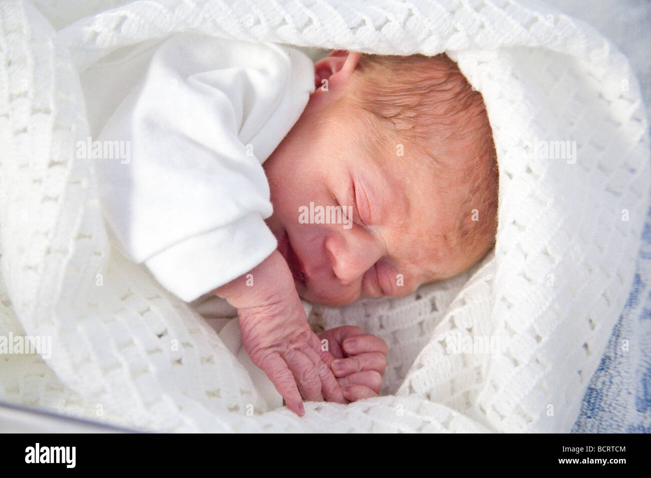 Newborn baby boy, London, England Stock Photo - Alamy