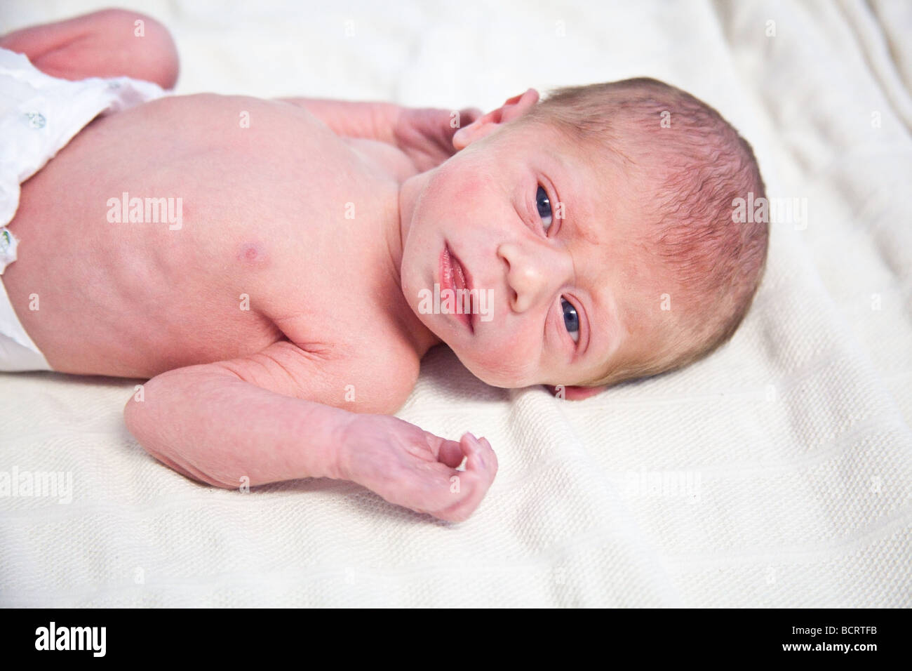 Newborn baby boy, London, England Stock Photo - Alamy