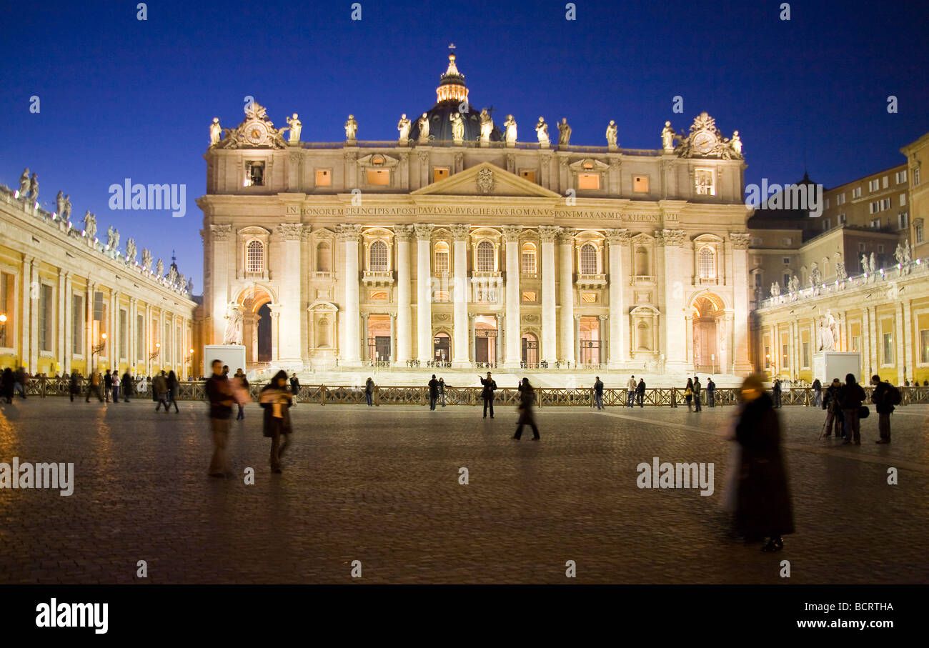 saint Peter s basilica in Vatican Stock Photo - Alamy