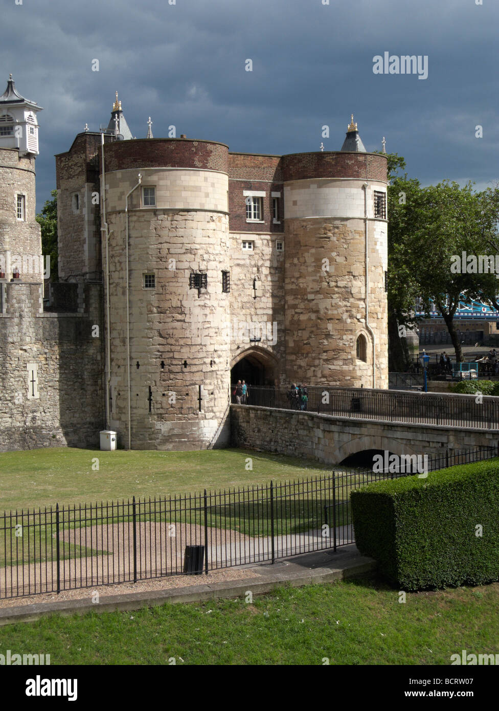 Main entrance into the Tower of London England Stock Photo - Alamy