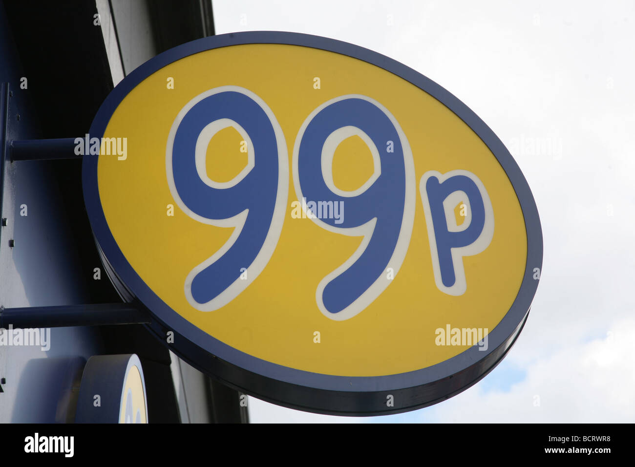 99p sign Stock Photo: 25111388 - Alamy