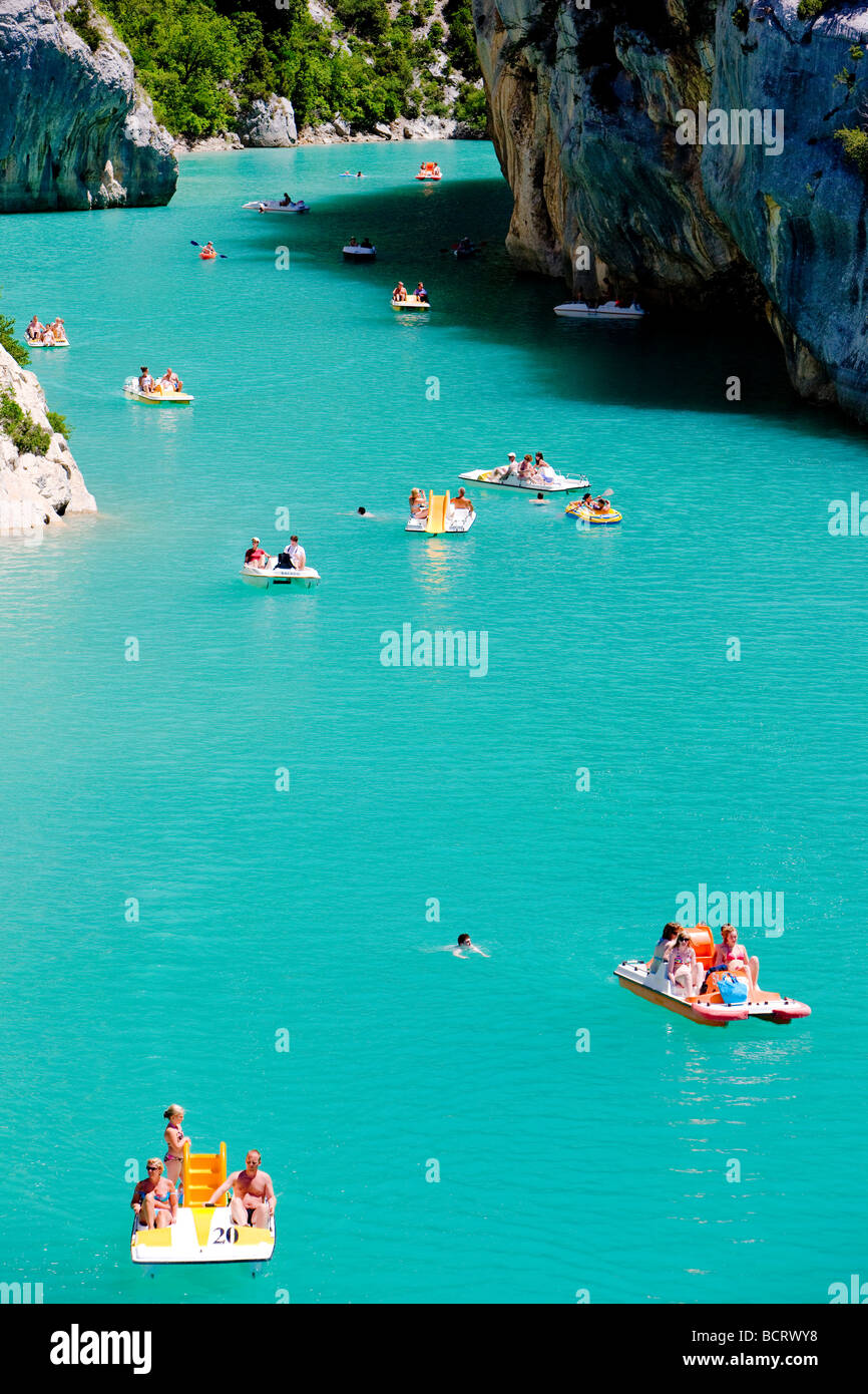 St Croix Lake Les Gorges du Verdon Provence France Stock Photo - Alamy