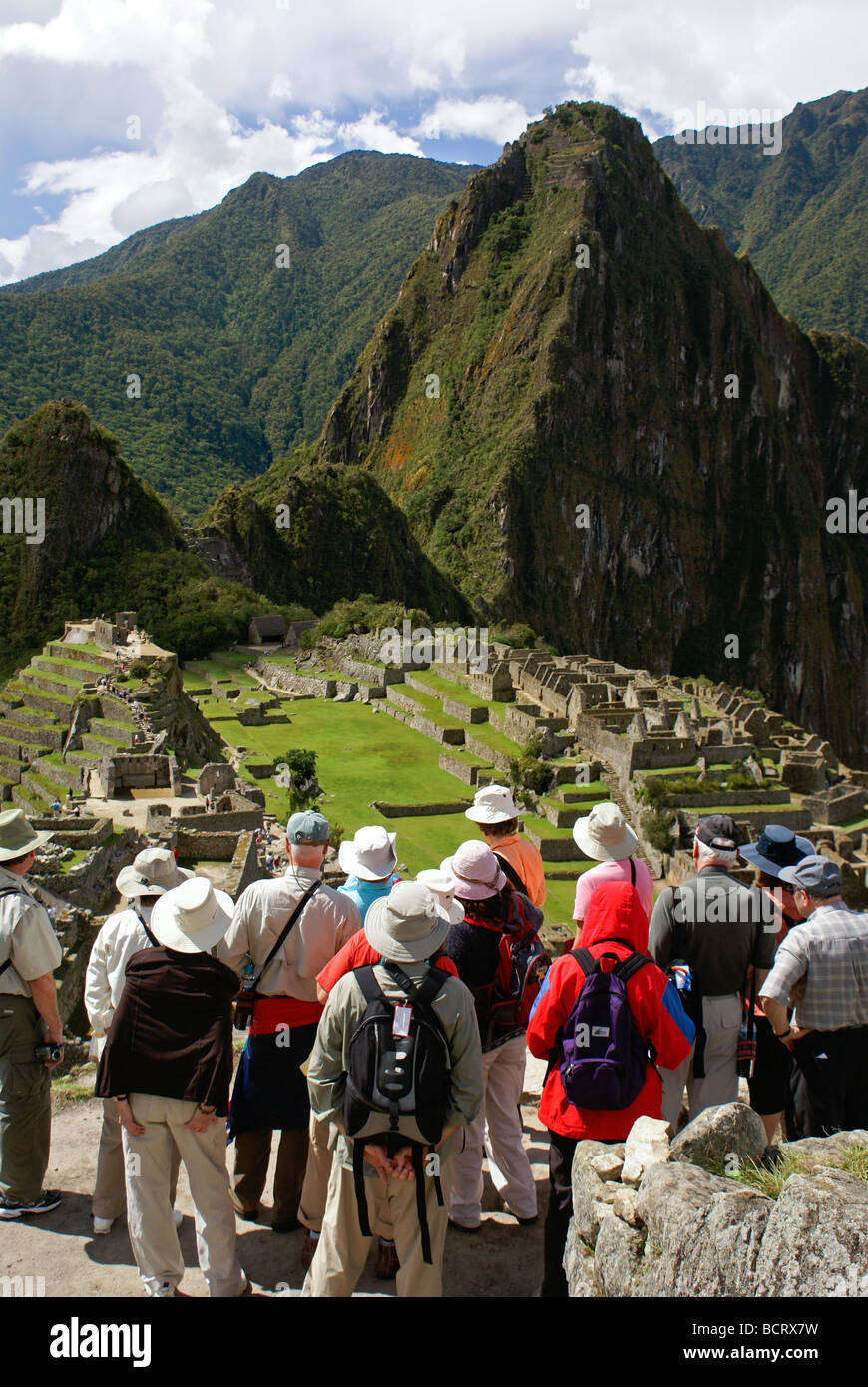 Machu picchu tourists hi-res stock photography and images - Alamy