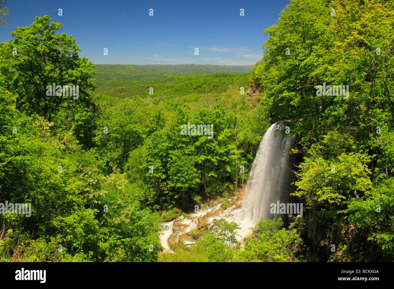 Falling Spring Falls Covington Virginia Stock Photo - Alamy