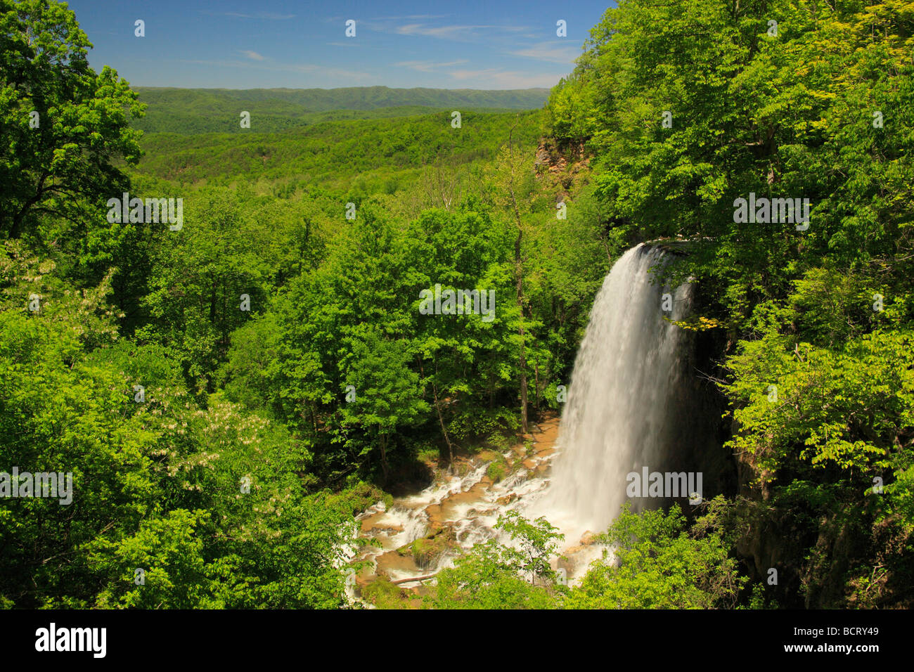 Falling Spring Falls Covington Virginia Stock Photo - Alamy