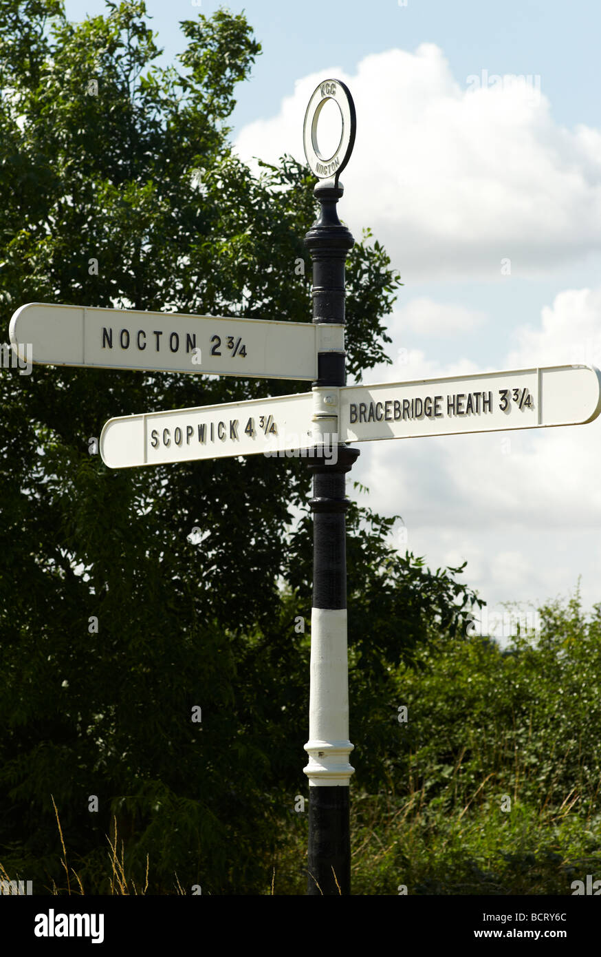 Lincolnshire signpost hi-res stock photography and images - Alamy