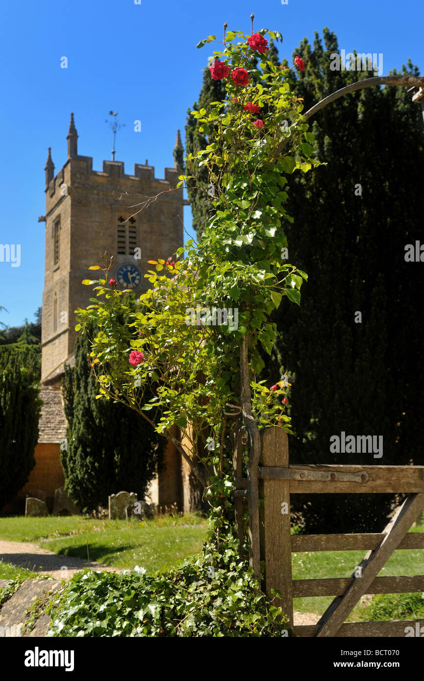 St. Peters Church, Stanway, Gloucestershire, Cotswolds, England, UK ...