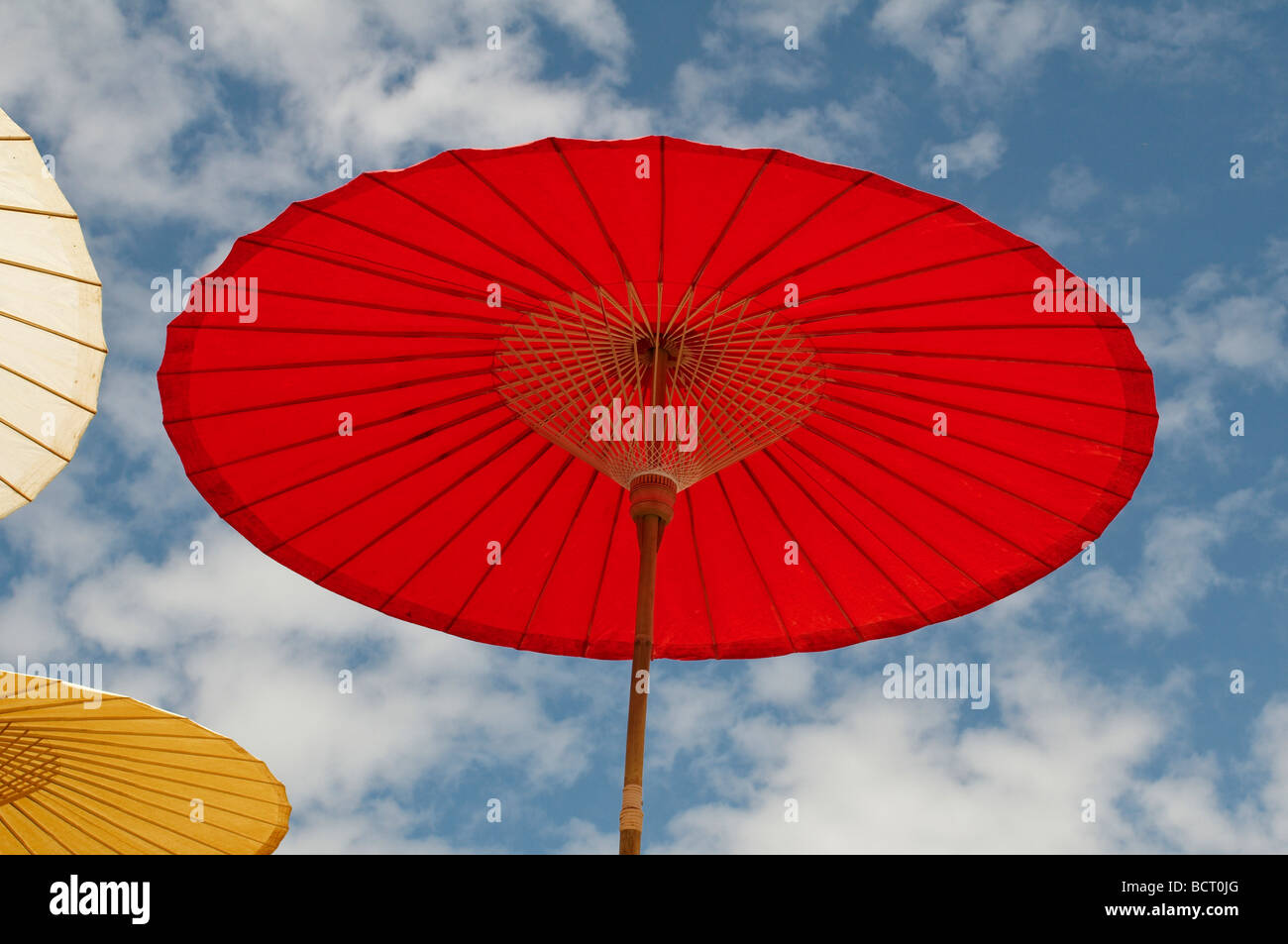 Colourful sun umbrella hi-res stock photography and images - Alamy