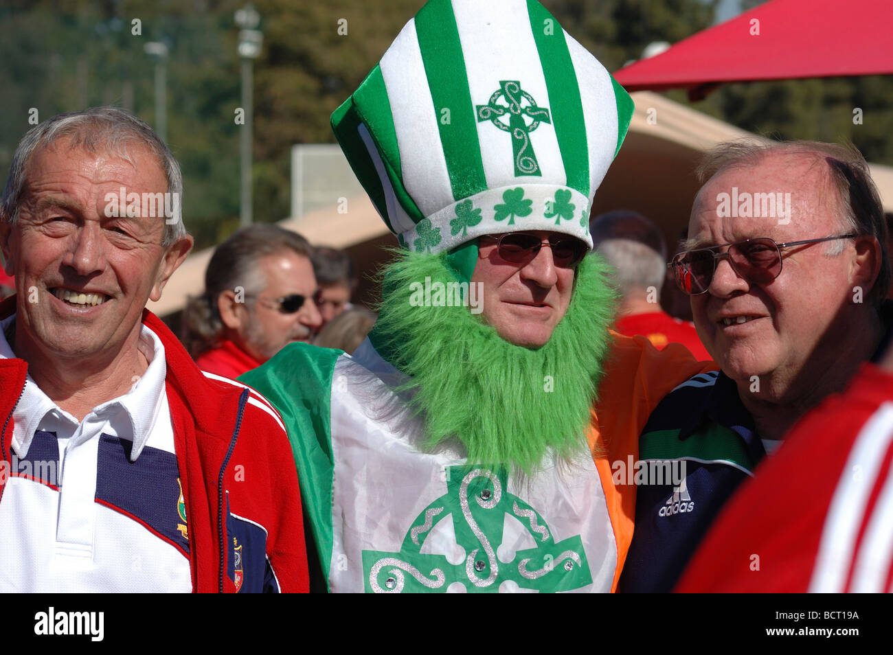 British and Irish Lions supporters Stock Photo - Alamy
