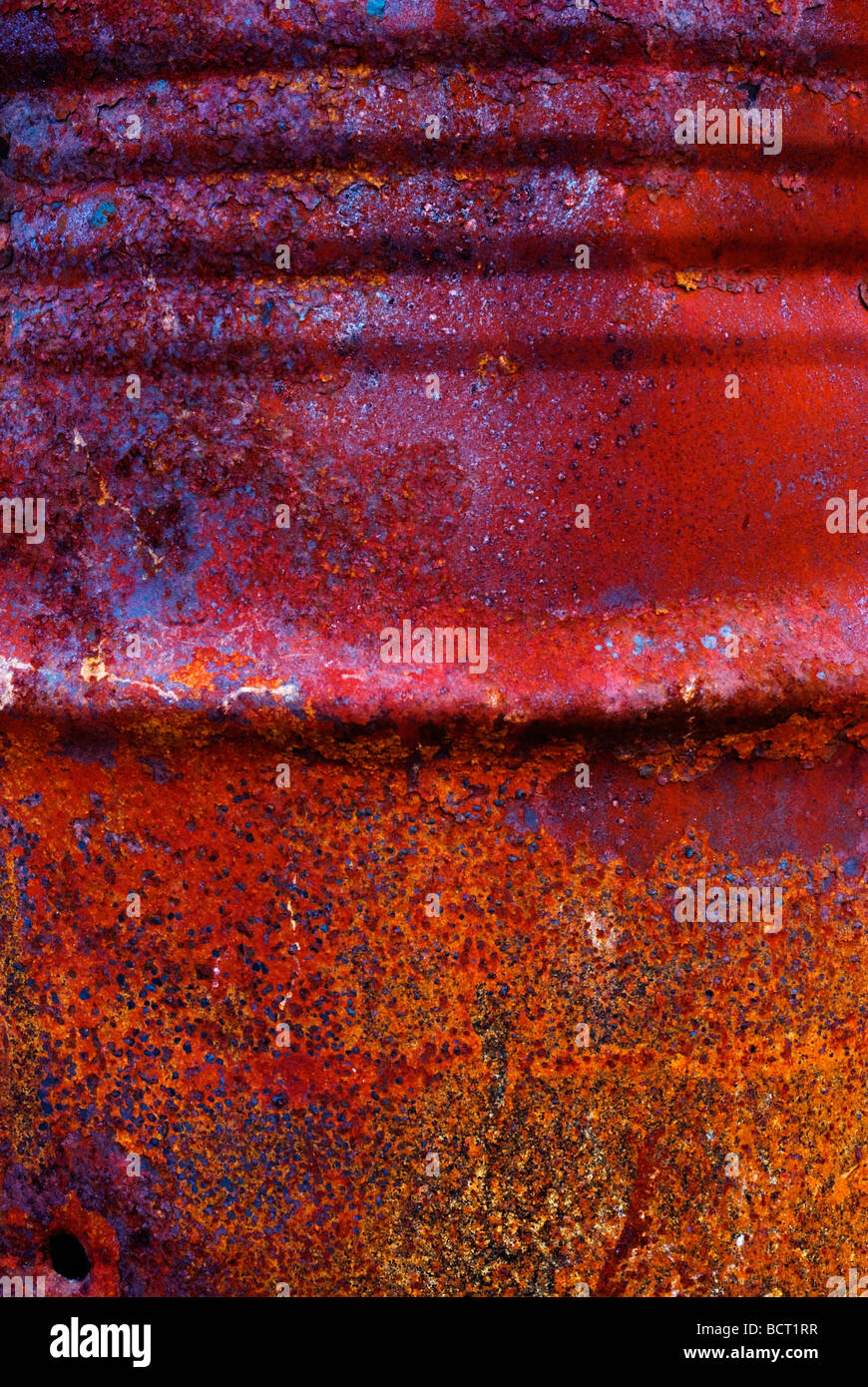 Rusting metal and peeling paint Stock Photo - Alamy