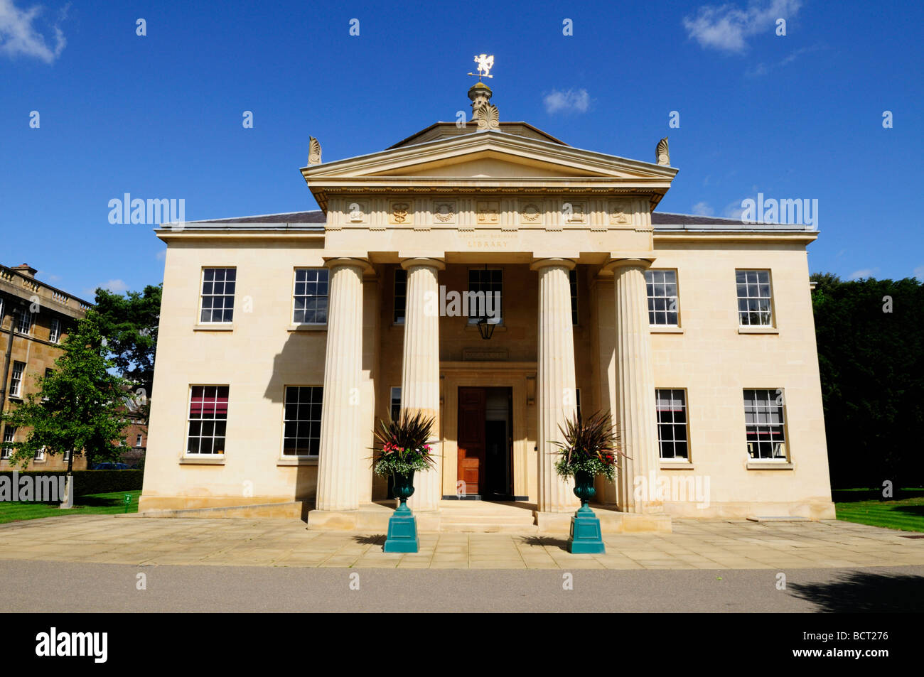 The Maitland Robinson Library at Downing College Cambridge England UK ...