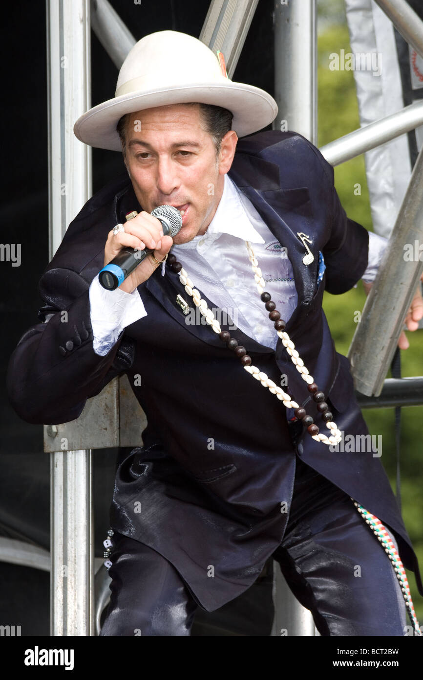 animated white lead singer jazz ska band singing Lambeth Country Show ...